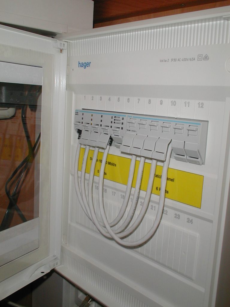 Installation Datenverteiler - Bolls Elektrotechnik